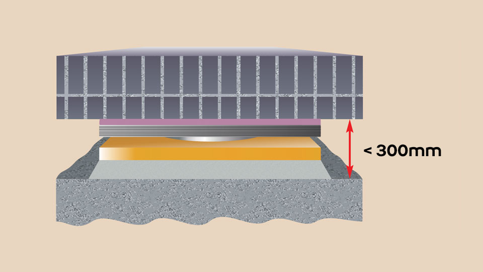 Grouting bridge bearings