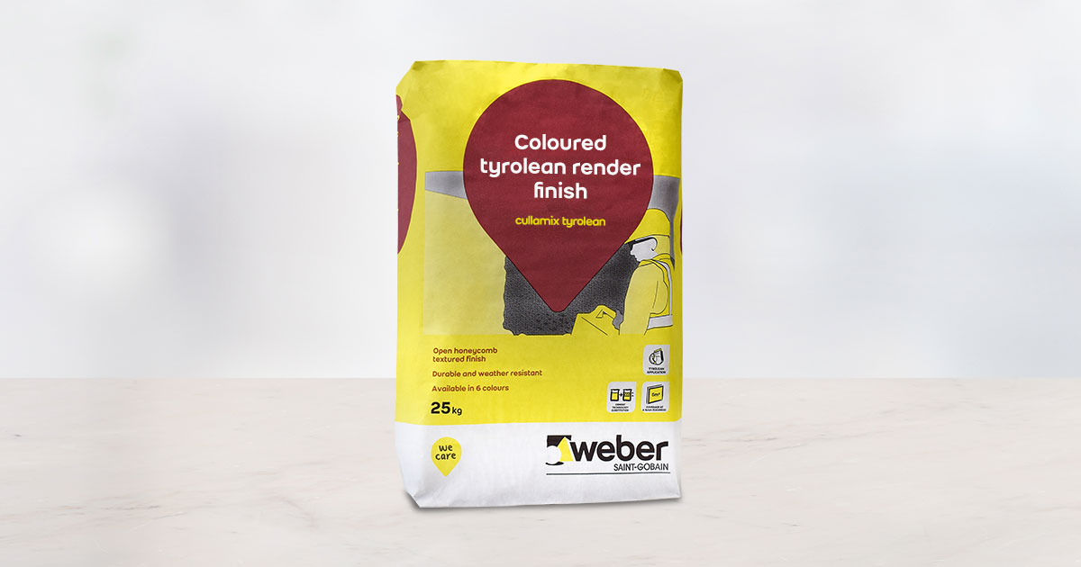 cullamix tyrolean | Tyrolean render | Weber UK