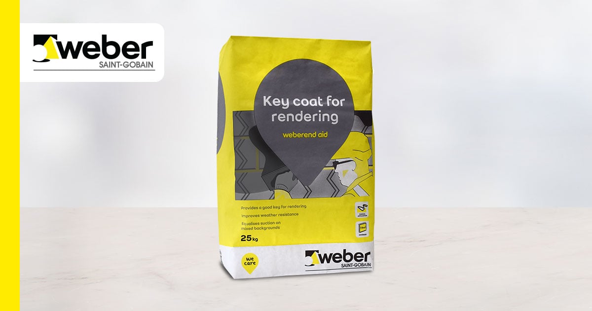 weberend aid | Stipple render | Weber UK