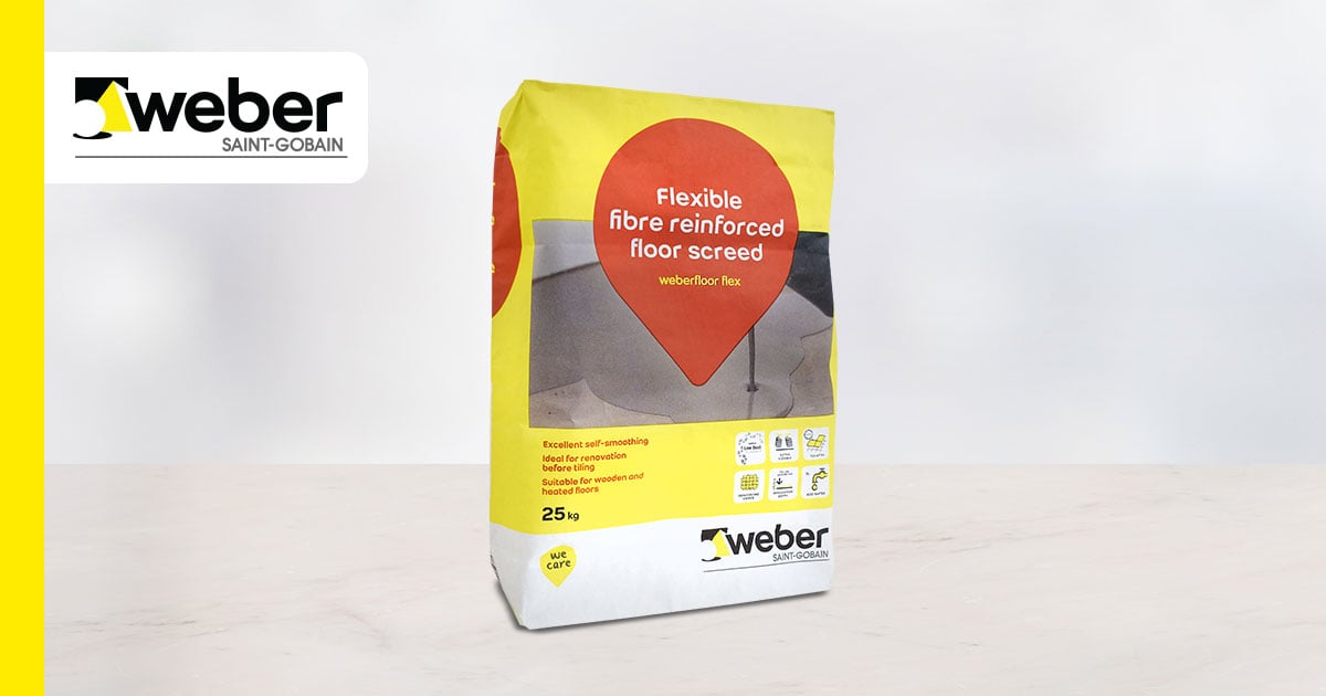 weberfloor flex | Flexible floor screed | Weber UK
