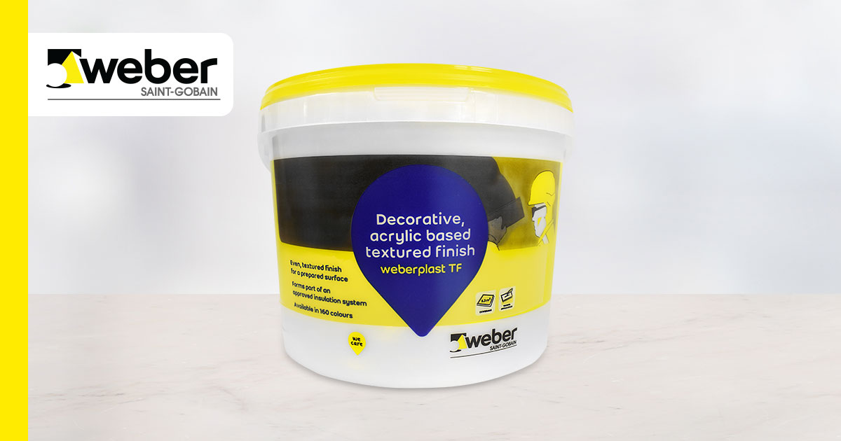 weberplast TF | Acrylic Render Finish | Weber UK