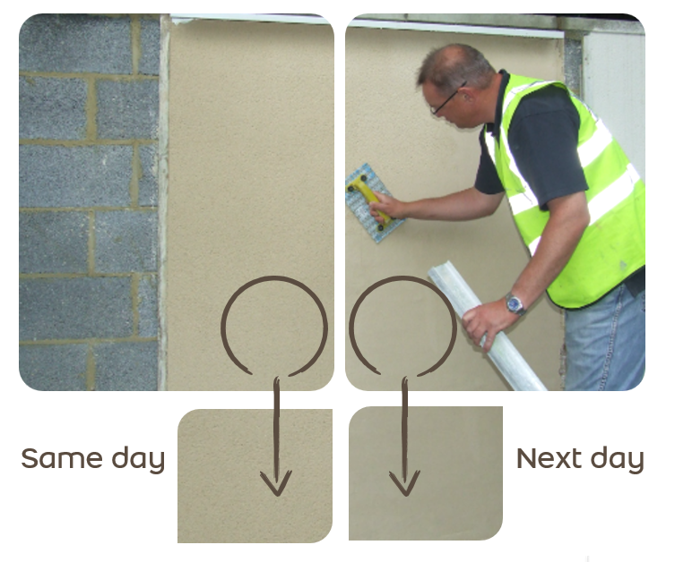 How to ensure monocouche colour consistency | Weber UK