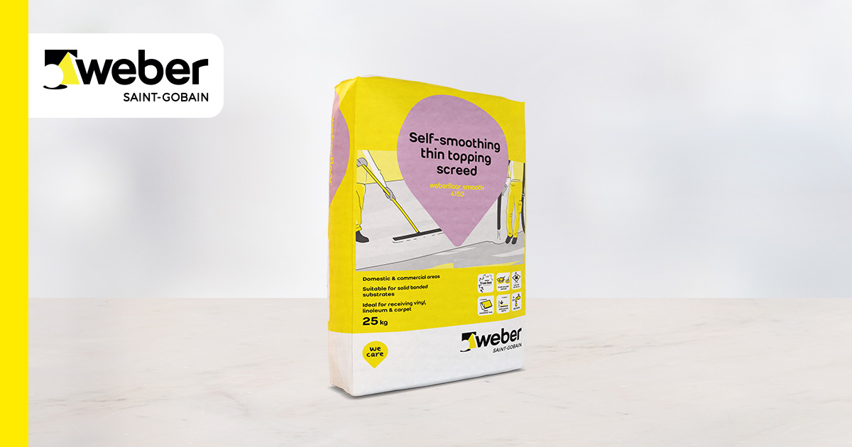 weberfloor 4150 | Topping screed | Flooring Systems | Weber UK