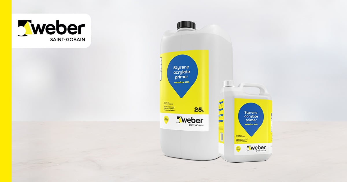 weberfloor 4716 | Flooring primer | Flooring Systems | Weber UK