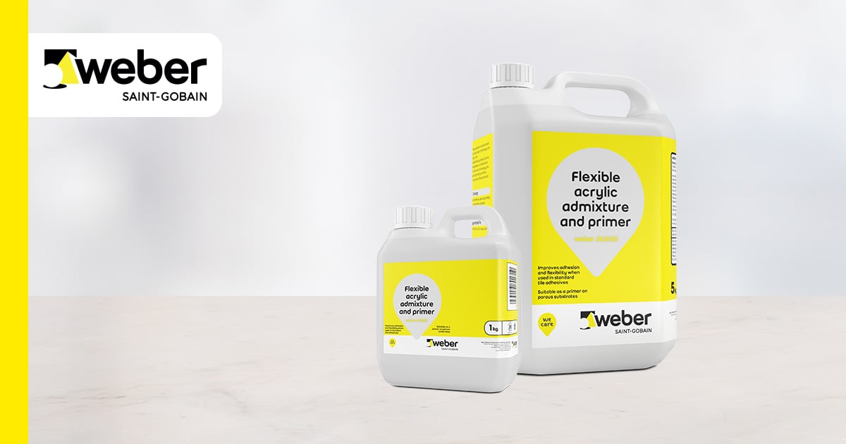 weber AD250 | Acrylic Polymer Admixture & Primer | Weber UK