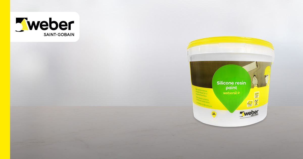 webersil P | Silicone render paint | Weber UK