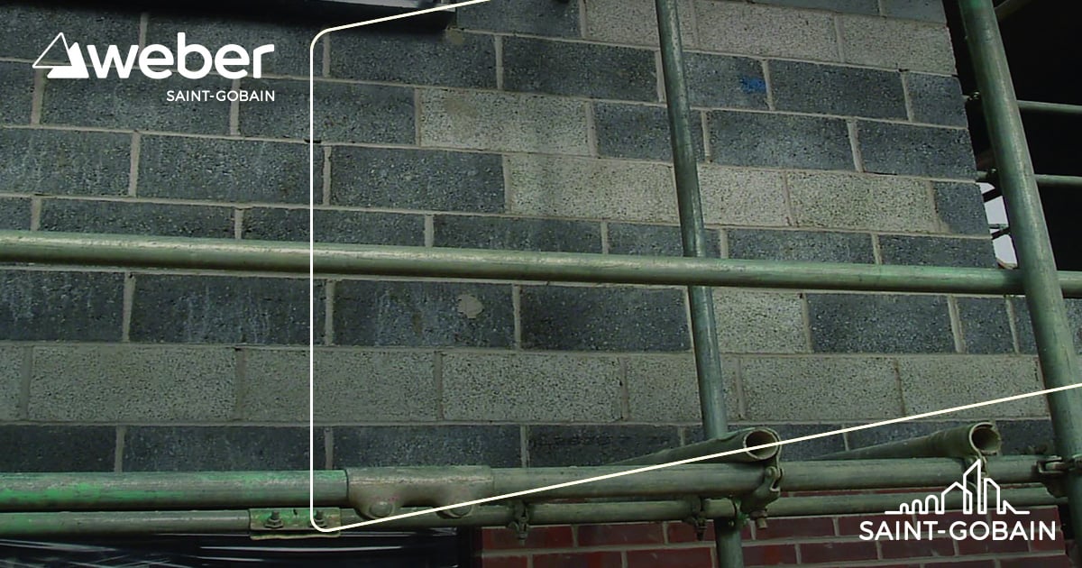 How to render onto a mix of substrate types | Weber UK