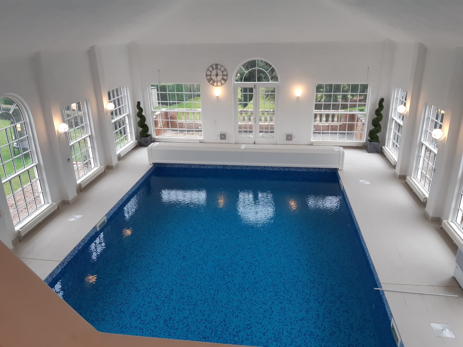 Luxury indoor swimming pool, Derbyshire Dales | Weber UK