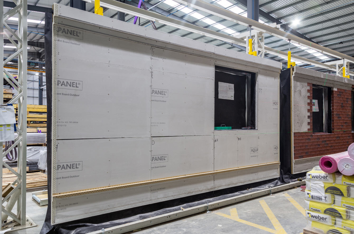 Rendering onto panel construction | Weber UK