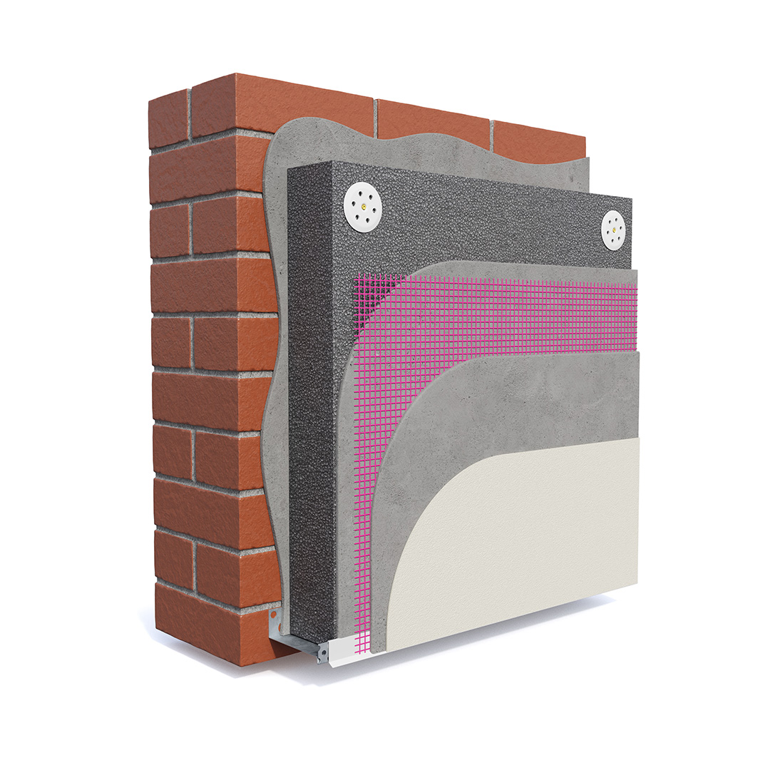 webertherm XM acrylic system (EPS) | Weber UK