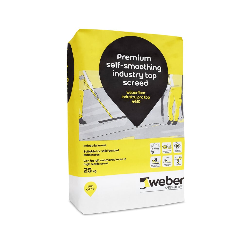 weberfloor 4610 | Hard Wearing Topping Screed | Weber UK