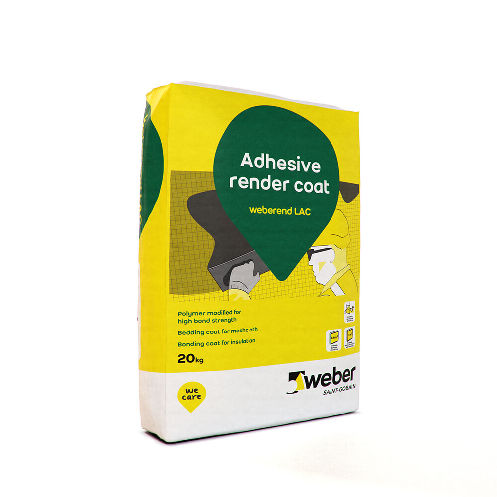 weberend LAC | Adhesive base coat render | Weber UK