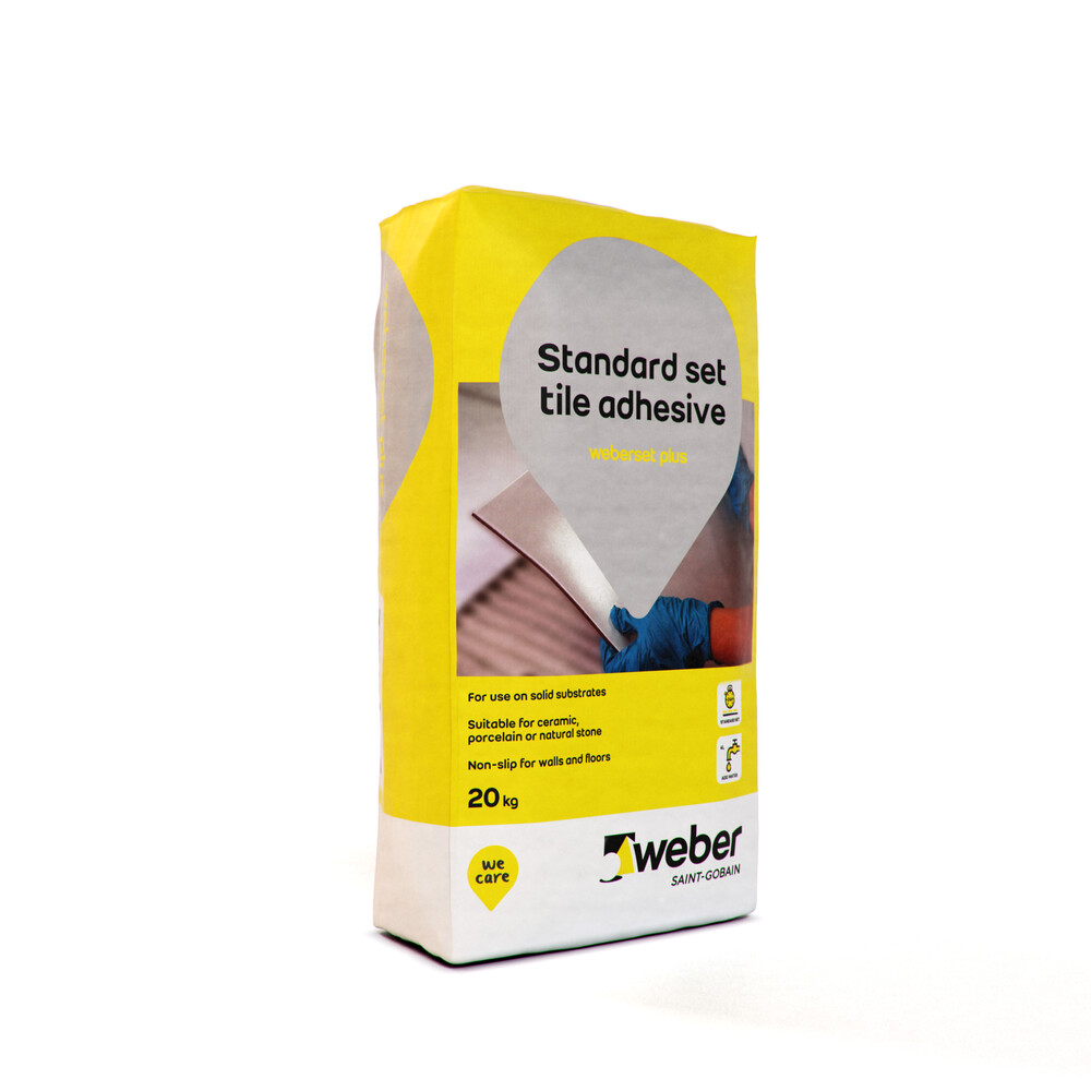 weberset plus | Slow Set Tile Adhesive | Weber UK