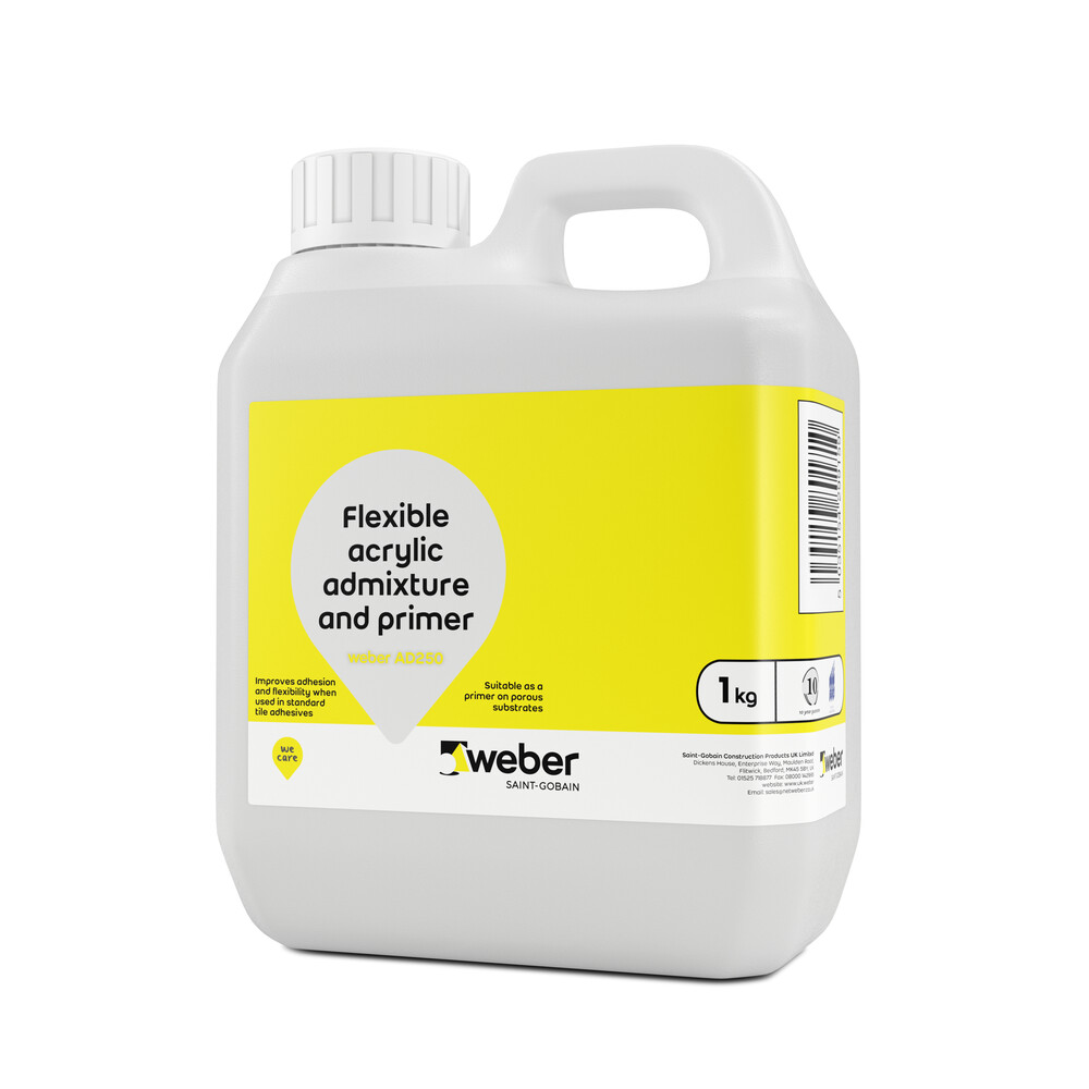 weber AD250 | Acrylic Polymer Admixture & Primer | Weber UK