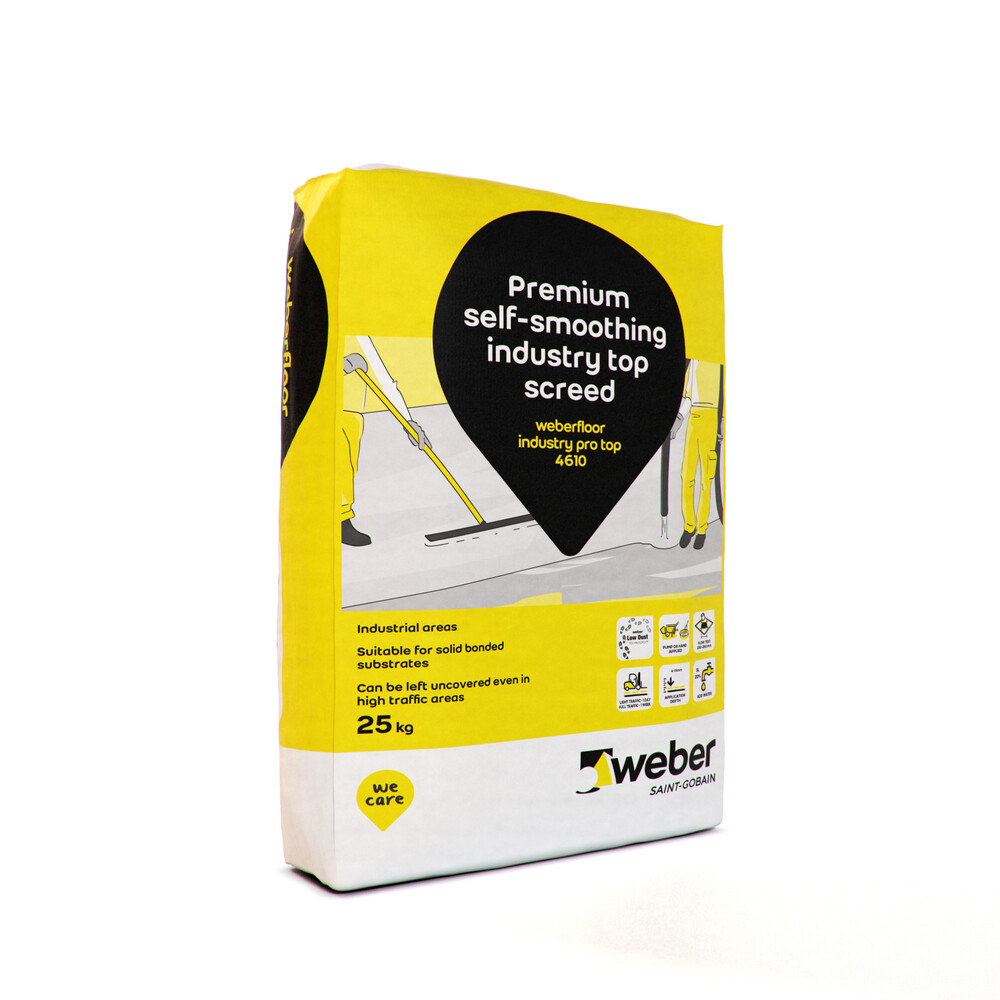 weberfloor 4610 | Hard Wearing Topping Screed | Weber UK