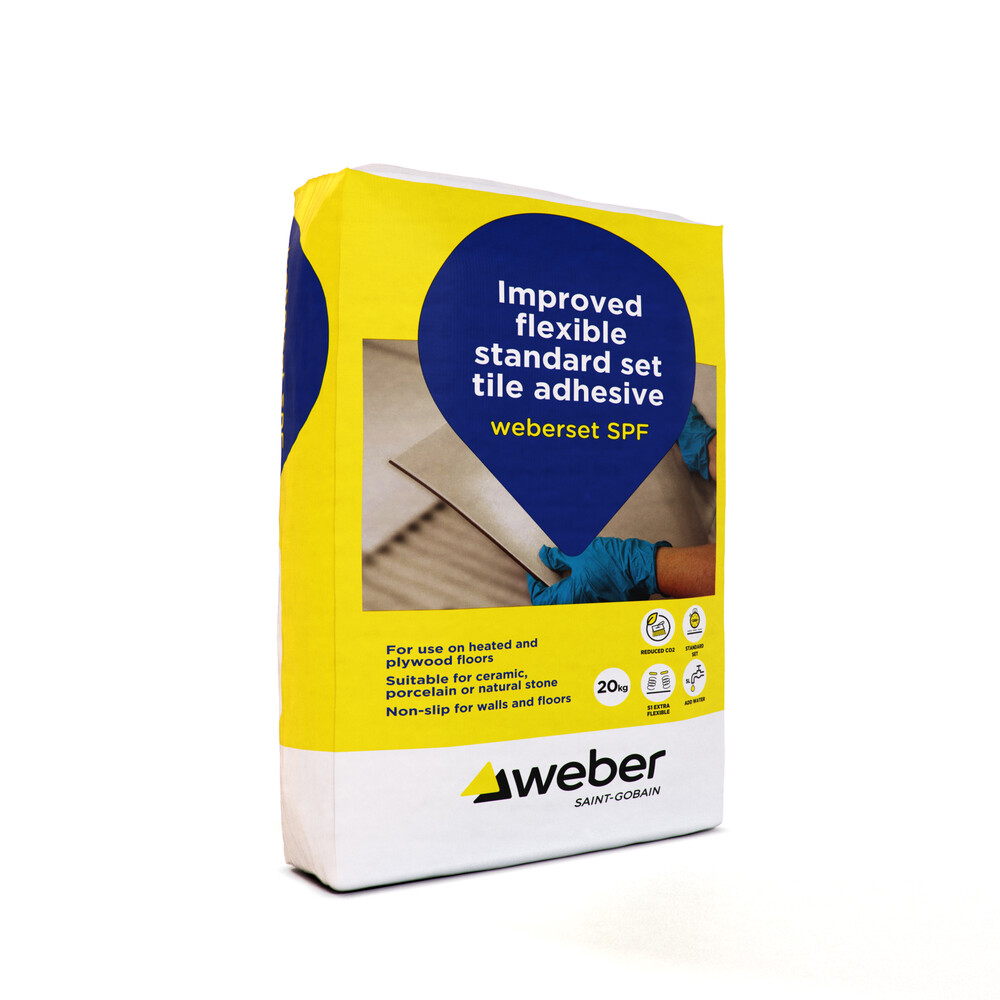 weberset SPF | Flexible Tile Adhesive | Weber UK