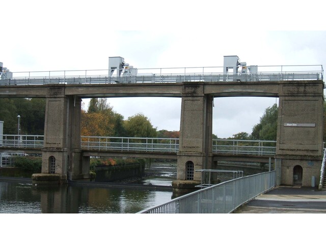 Allington Sluice Lock Gate, River Medway, Kent