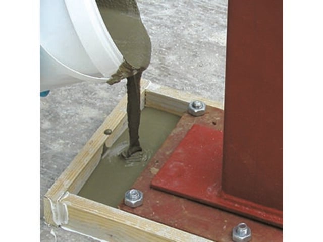Standard Structural Steel Base Plate Grouting Procedure Diag