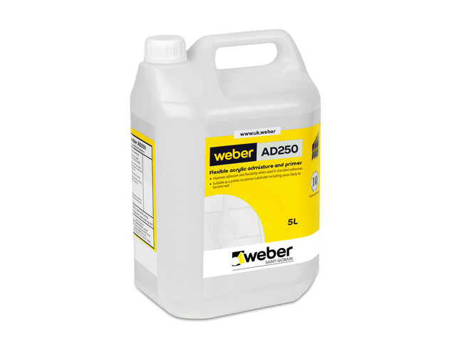 weber AD250 | Acrylic Polymer Admixture & Primer | Weber UK