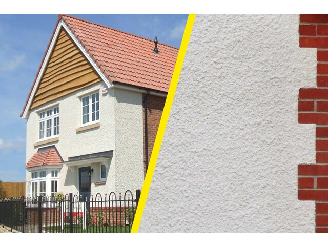 How to achieve a roughcast texture finish | Weber UK