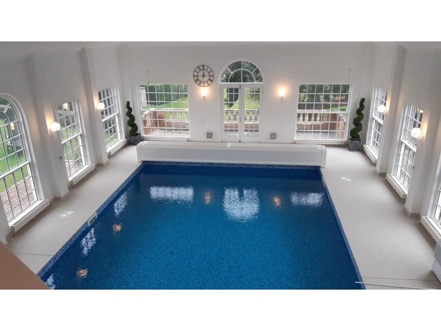 Luxury indoor swimming pool, Derbyshire Dales | Weber UK