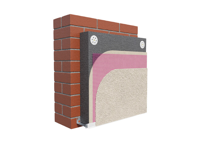 webertherm XP roughcast system (EPS) | Weber UK