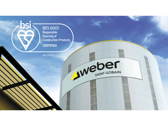 BES 6001 - Responsible Sourcing of Construction Products | Weber UK