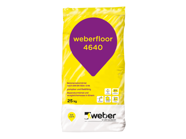 weberfloor 4640 external screed : Industrial Screeds > Flooring Systems ...