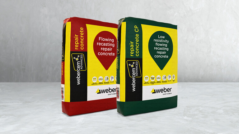 Concrete repair products | Technical Mortars | Weber UK