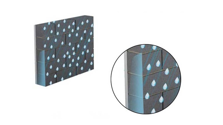 Insulating single-skin construction