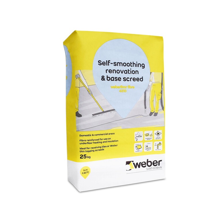 weberfloor 4310 | Self-Smoothing Base Screed | Weber UK