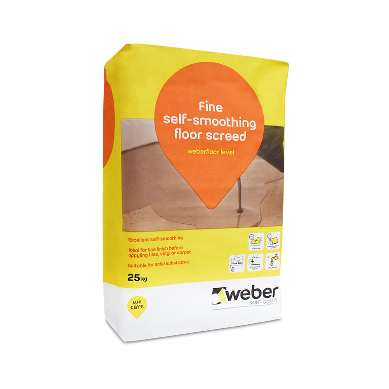 weberfloor level | Self-smoothing concrete floor compound | Weber UK