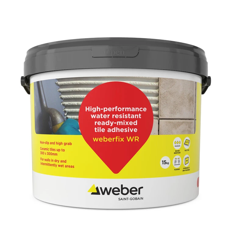 weberfix WR | Ready-Mixed Tile Adhesive | Weber UK